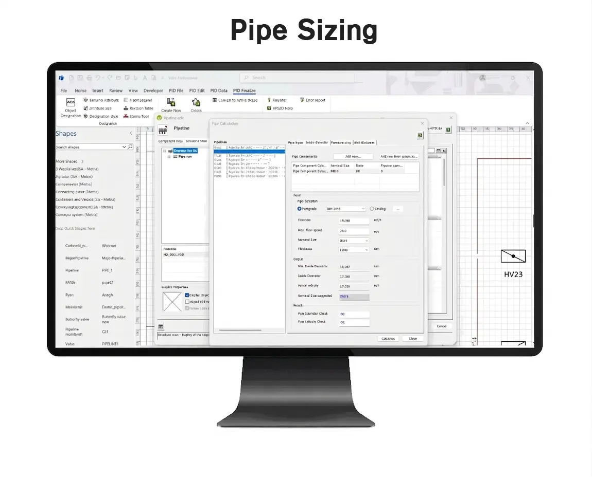 Features – Visio P&ID Process Designer